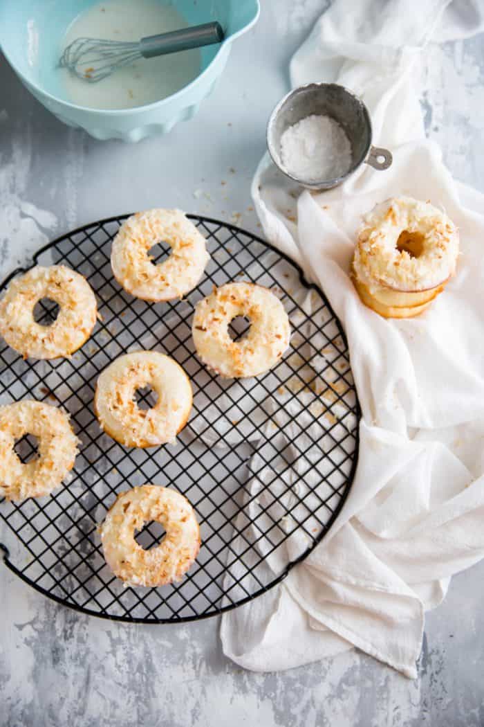 Coconut Donuts Recipe (Easy Baked Recipe)