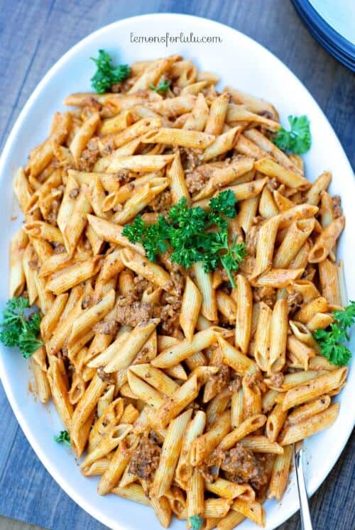 Simple and light Stove Top Pastitsio – Traditional Greek Pasta dish ...
