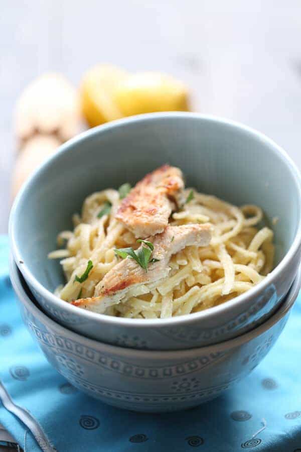 Creamy Lemon Pasta Recipe - LemonsForLulu.com
