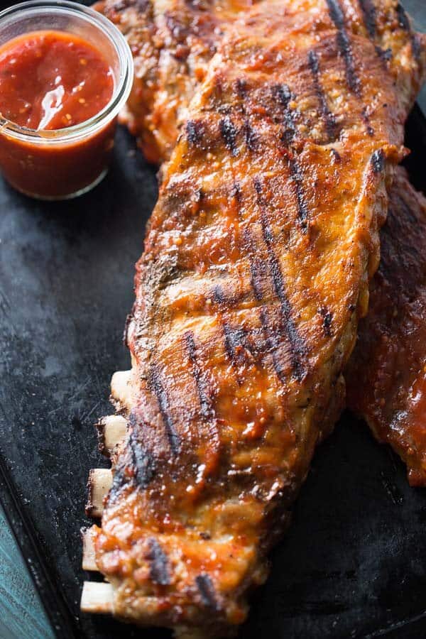Chili Garlic BBQ Ribs Recipe - LemonsforLulu.com