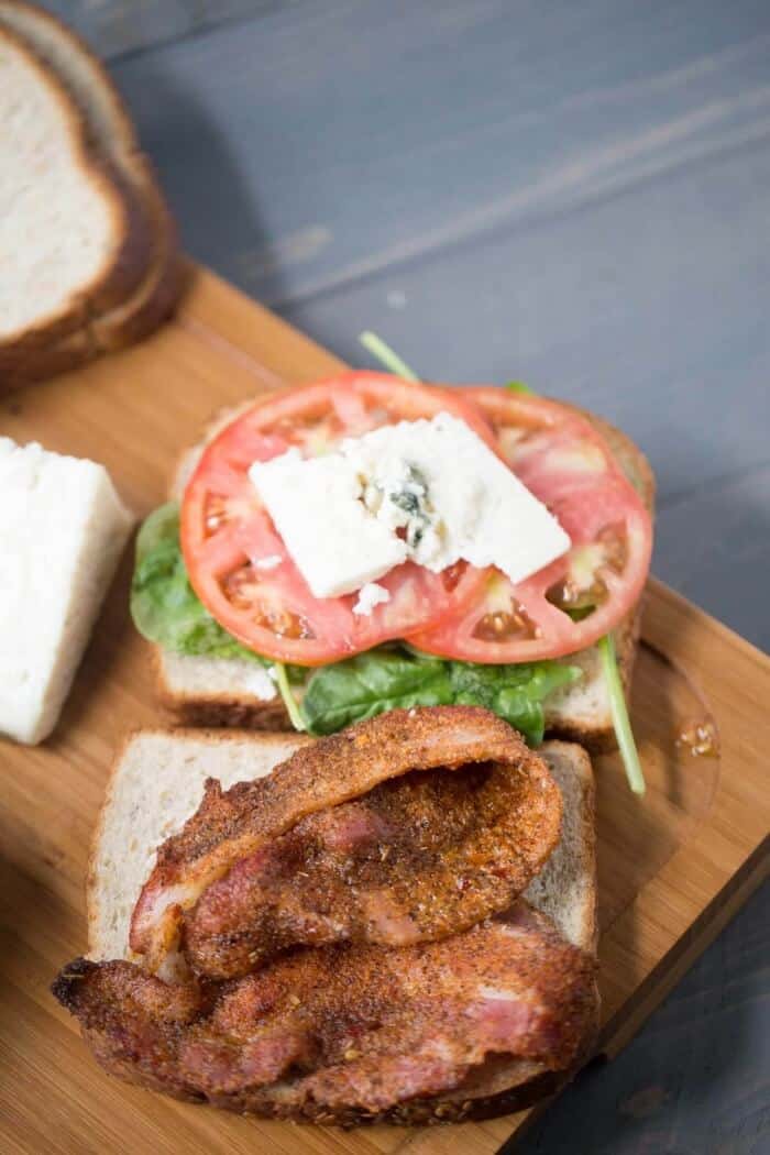 BBQ Bacon BLT Sandwich - LemonsforLulu.com