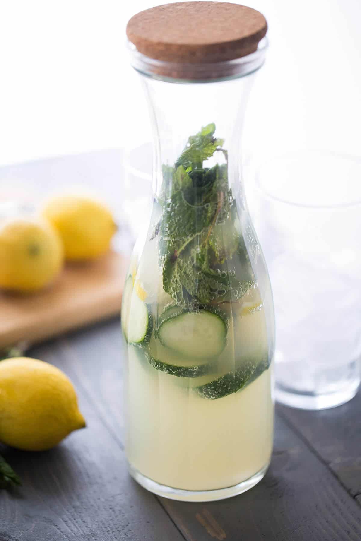 Cucumber Mint Cooler Recipe - LemonsforLulu.com