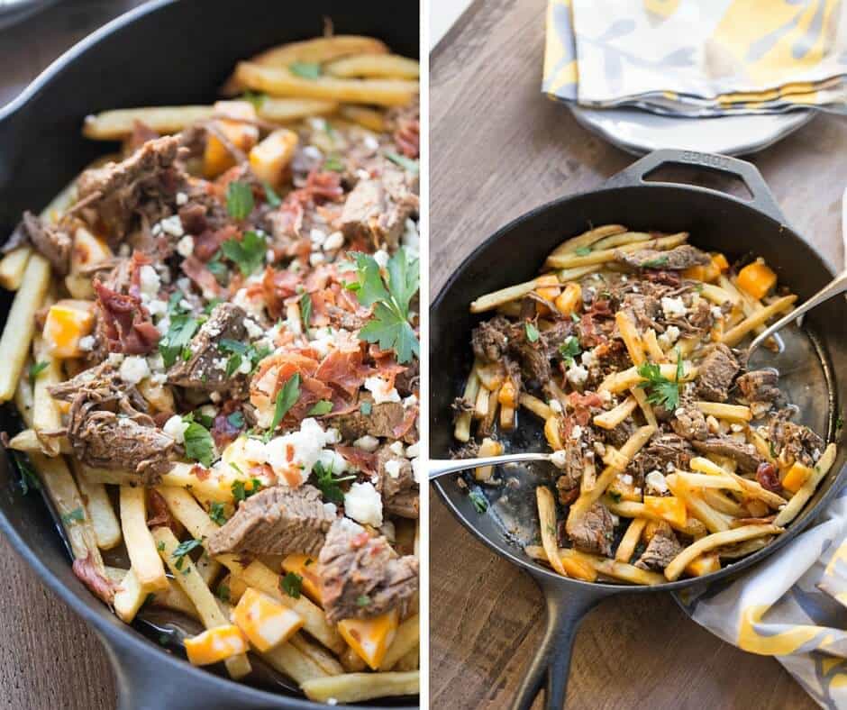 Poutine Recipe with Beef Brisket and Bacon