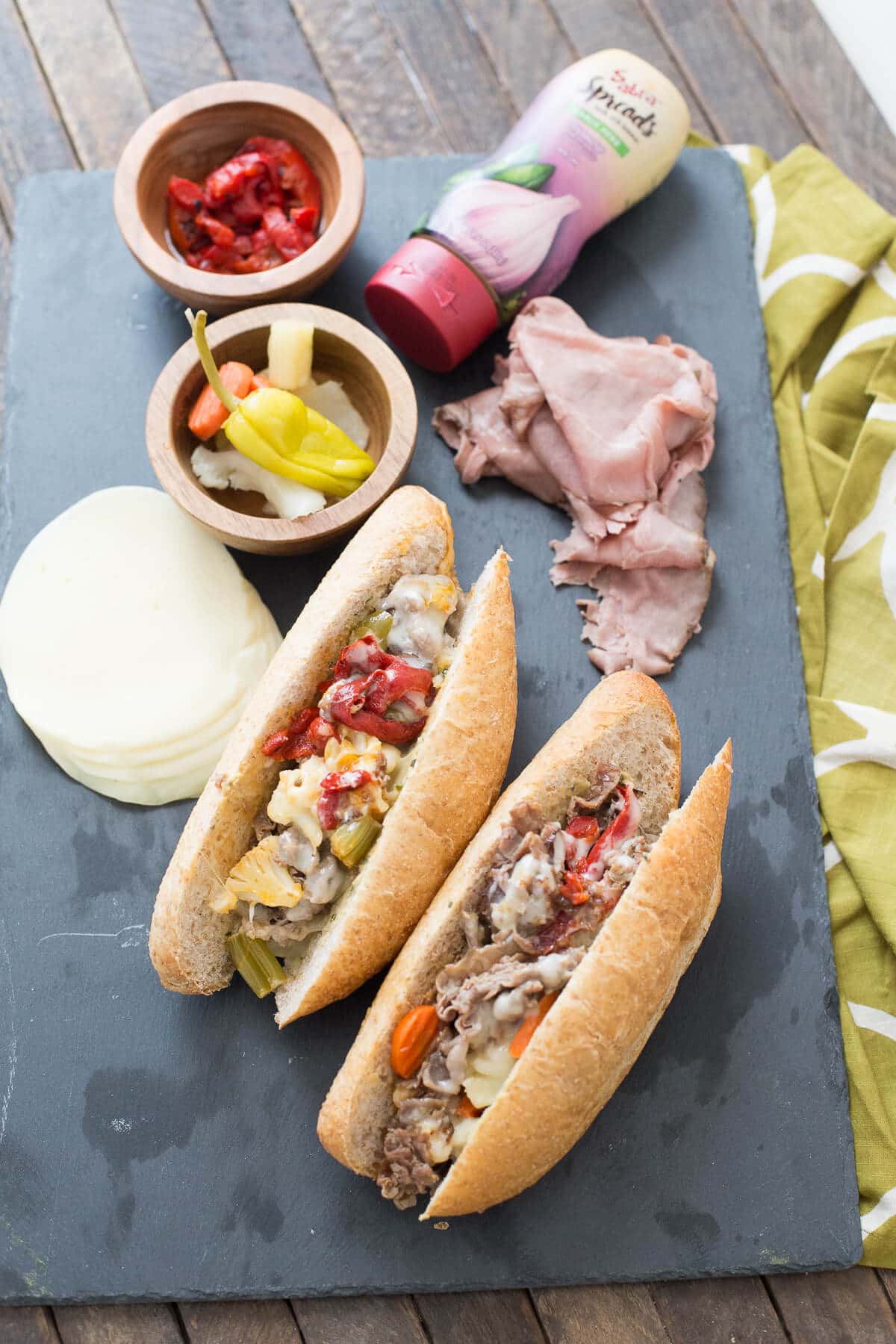 Italian Cheesesteak Sandwich - LemonsforLulu.com