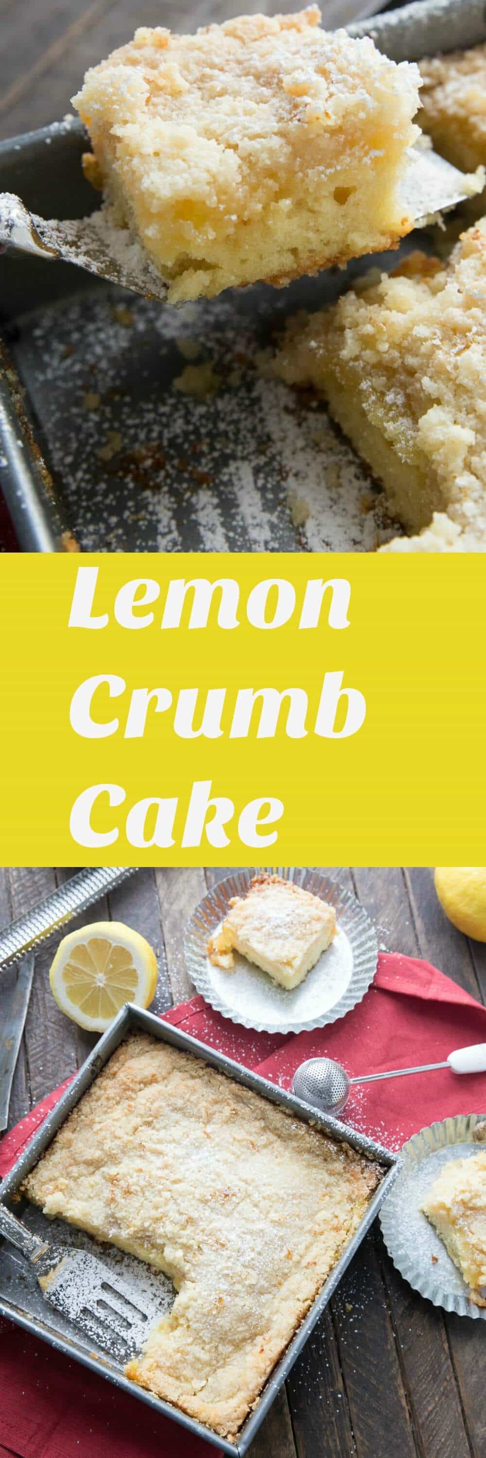 Lemon Crumb Cake Recipe - LemonsforLulu.com