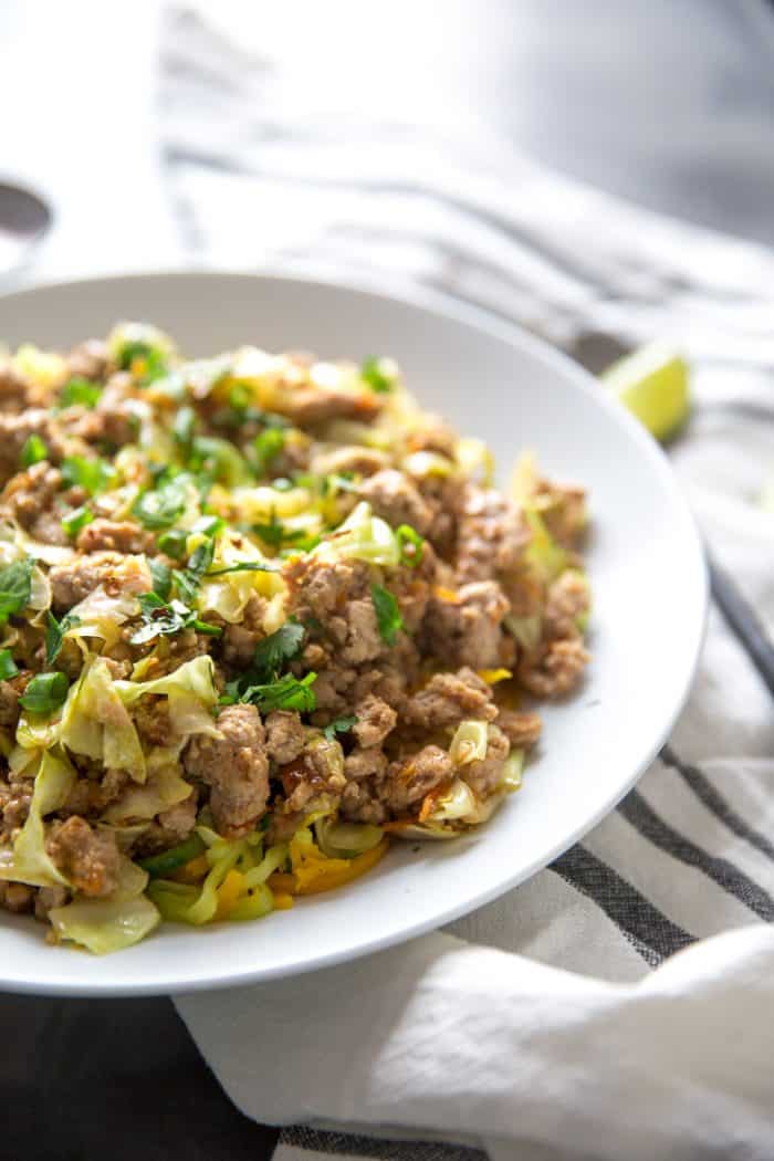 Easy Egg Roll Noodle Bowl Recipe - Lemons for Lulu