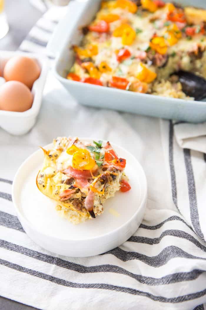 Easy Farmers Breakfast Casserole Recipe - Lemons for Lulu