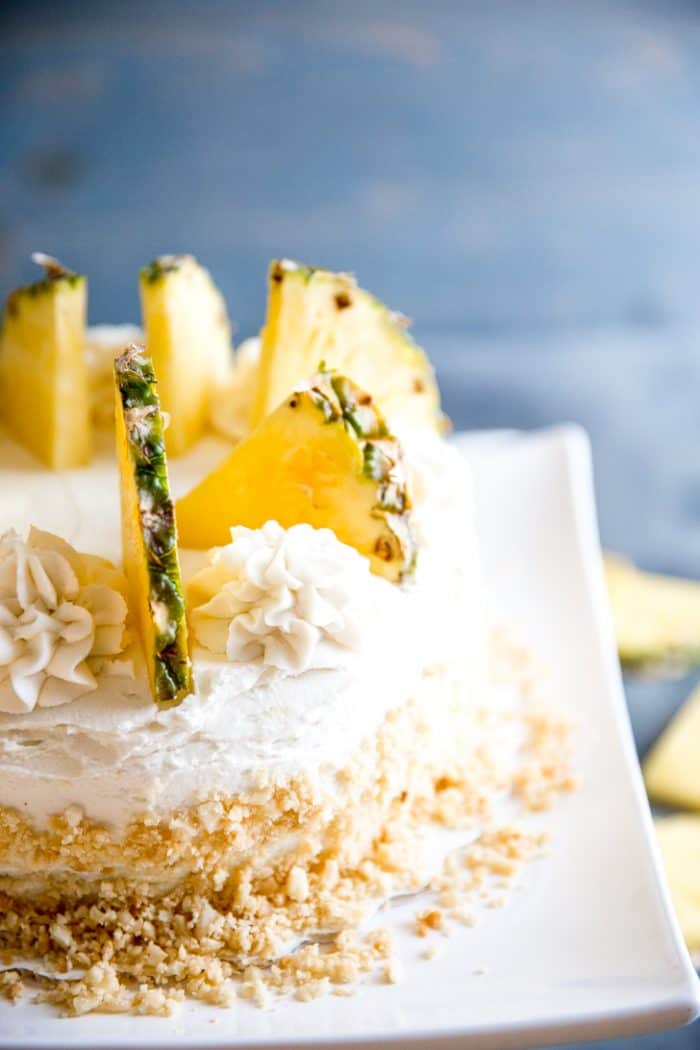 Layered Pineapple Cake Recipe - Lemons for Lulu