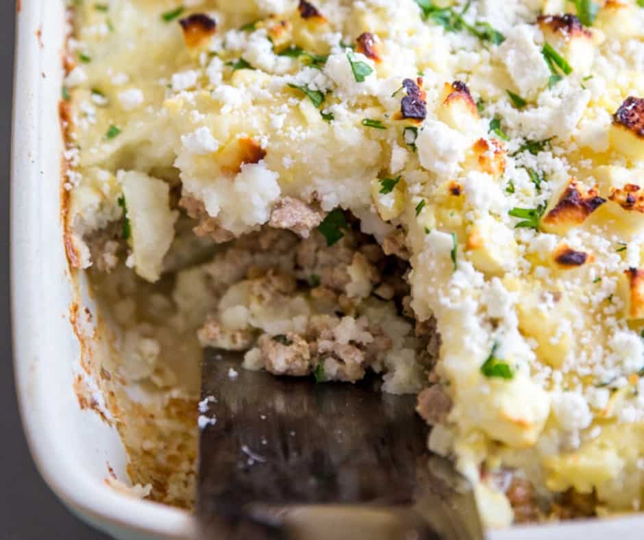Greek Potato Moussaka Recipe | LemonsforLulu.com