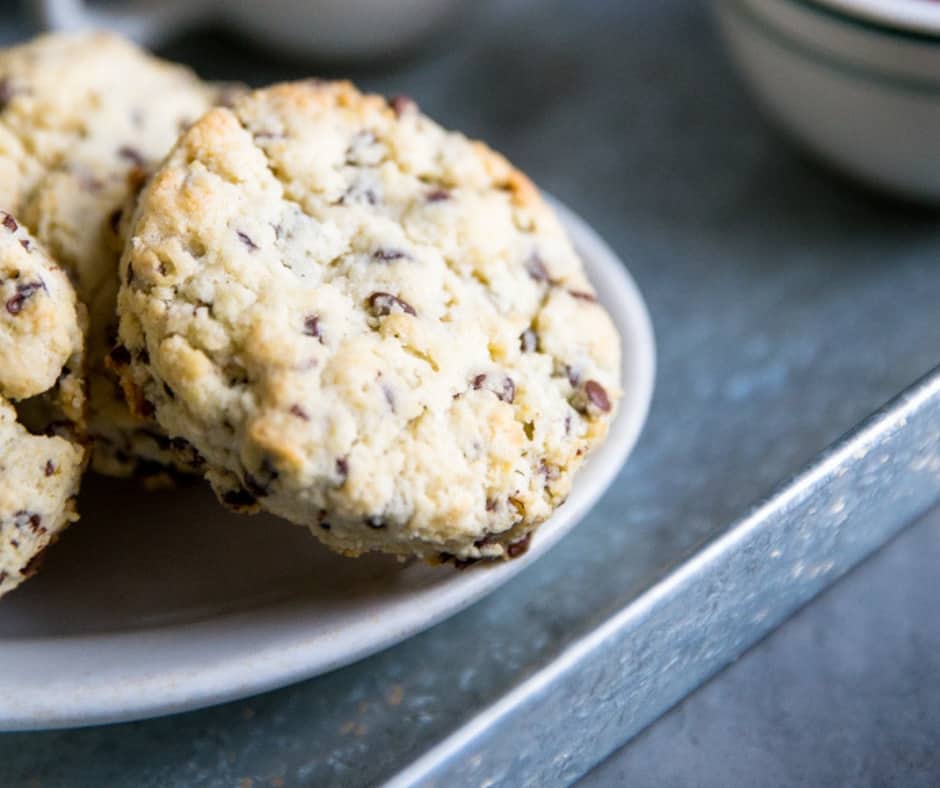 Chocolate Chip Scones - Lemons for Lulu