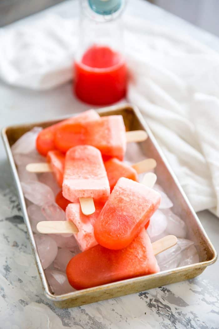 Rum Punch Popsicles | LemonsforLulu.com