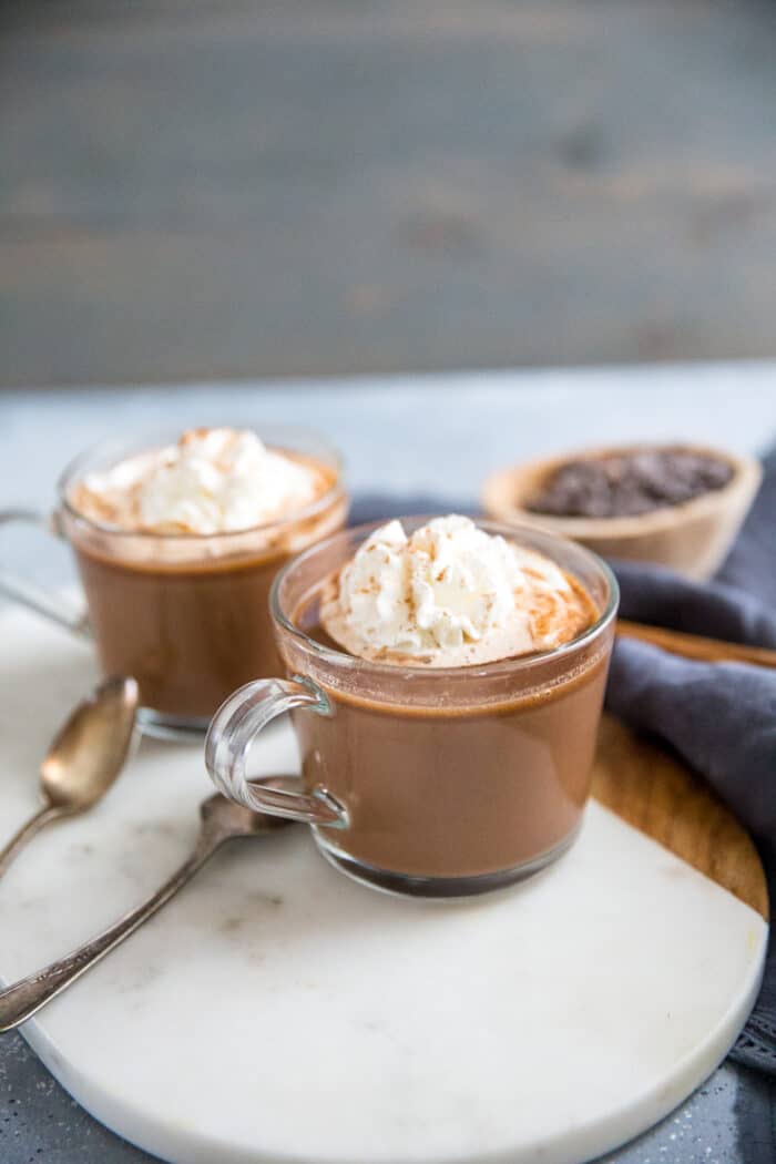 Slow Cooker Mocha Chai Tea Latte | LemonsforLulu.com
