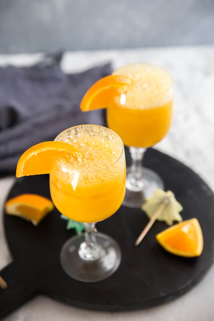 Mango Mimosa Drink | LemonsforLulu.com